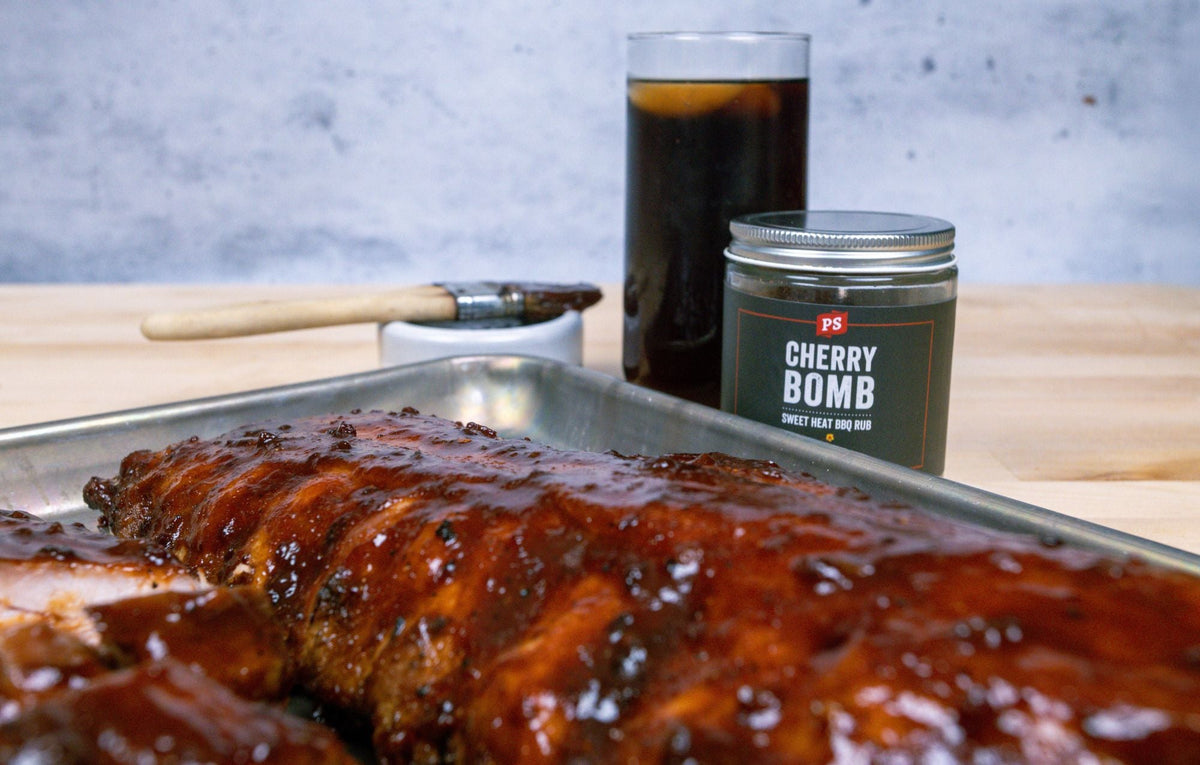 Cherry Bomb Dr. Pepper Ribs – PS Seasoning