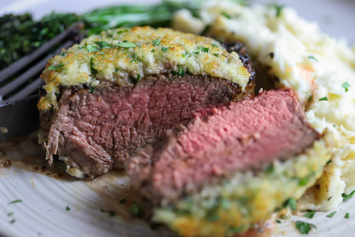 Blue Cheese Crusted Filet – PS Seasoning