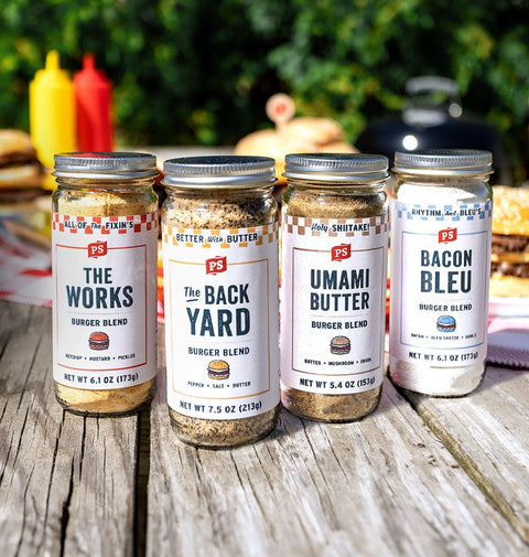 Gourmet Burger Seasonings | The Best Seasonings for Burgers – PS Seasoning