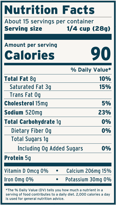 High-Temp Mozzarella Cheese – PS Seasoning