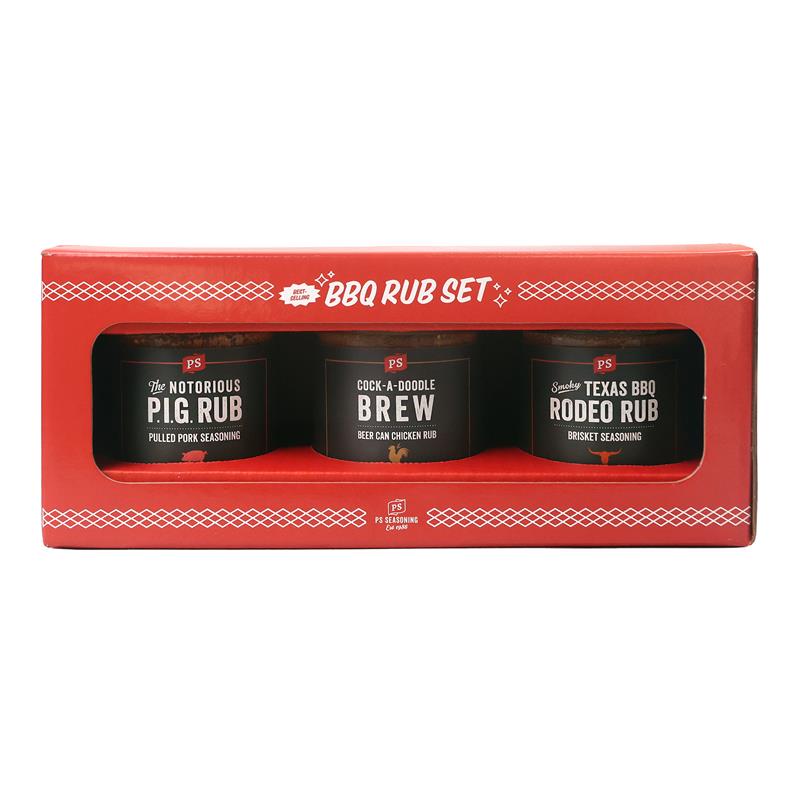 BBQ Rub Box - BBQ Rub Gift Set – PS Seasoning